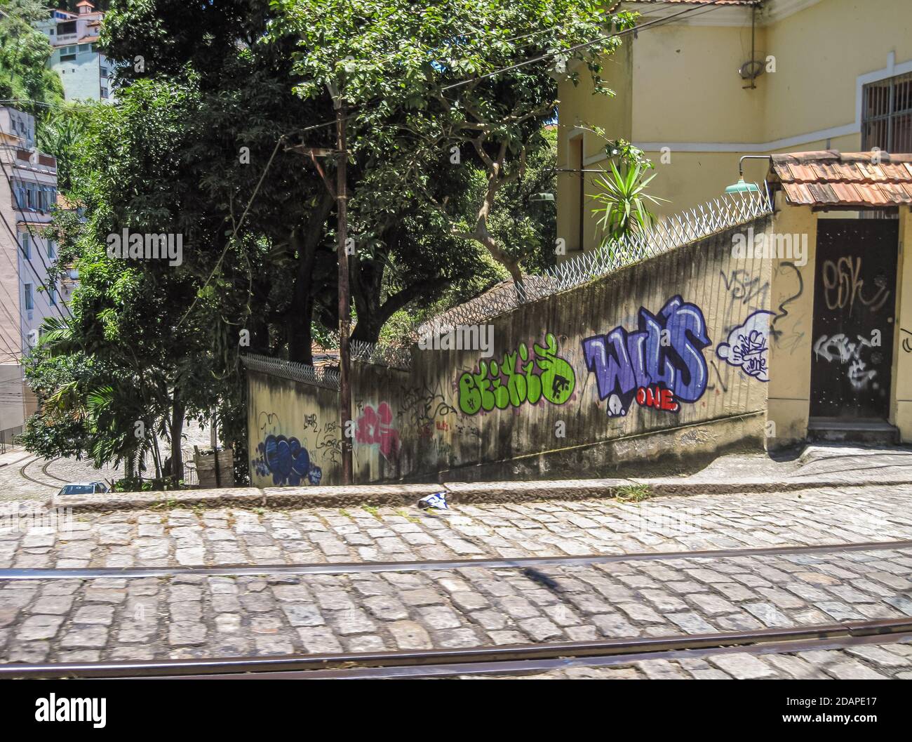 Rio de Janeiro, Brazil - December 24, 2008: Santa Teresa Neighborhood ...