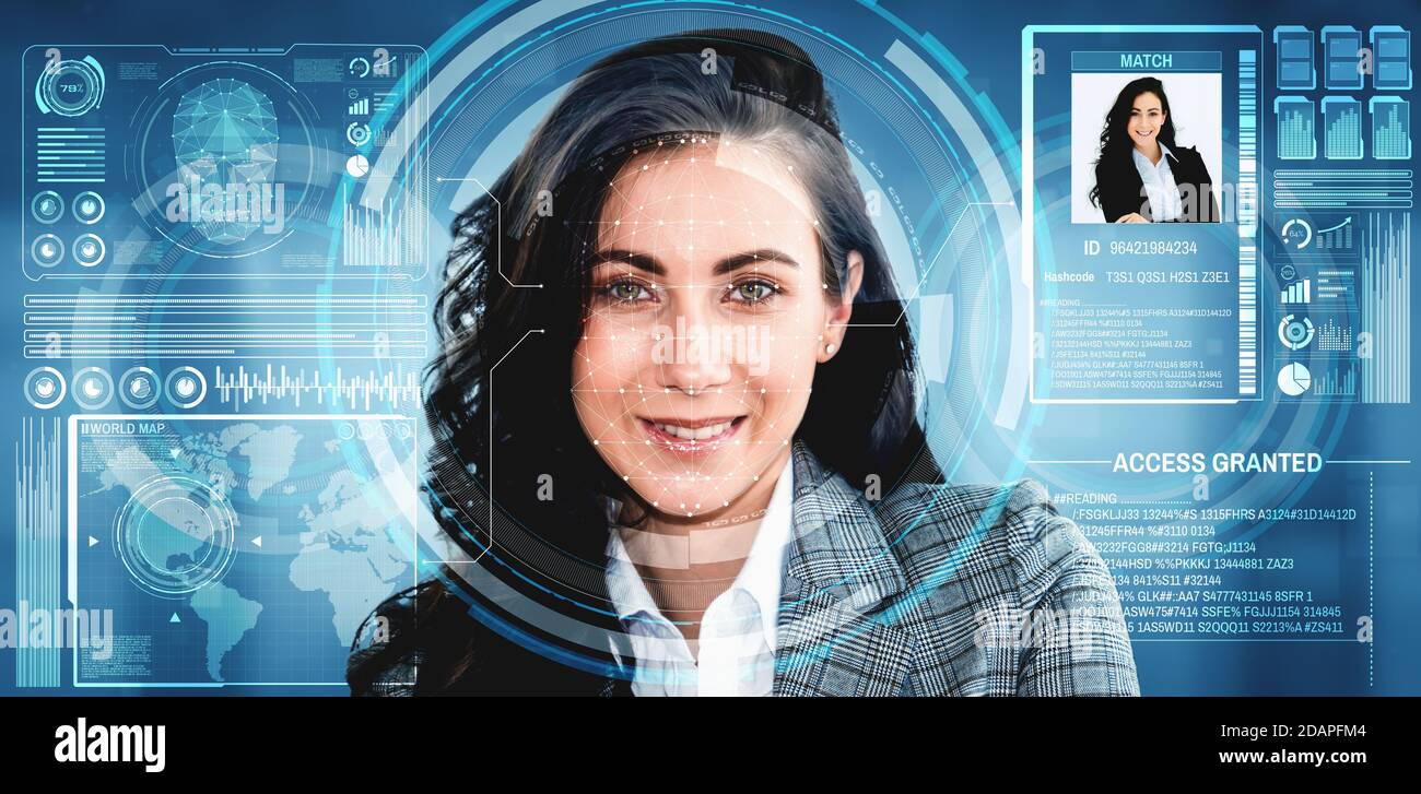 Face recognition hi-res stock photography and images - Alamy