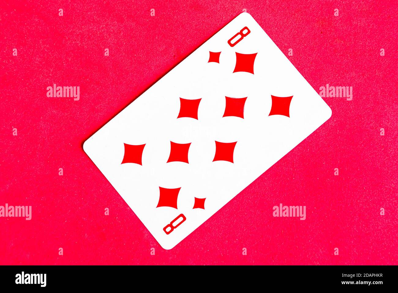 Eight Diamonds Playing Card High Resolution Stock Photography and ...