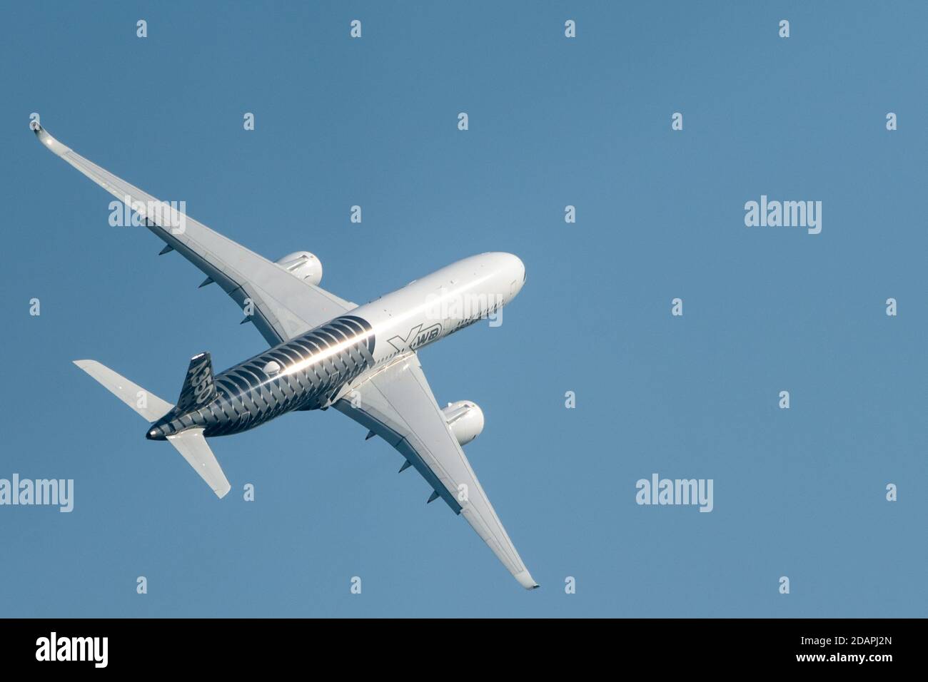 August 30, 2019. Zhukovsky, Russia. long-range wide-body twin-engine ...