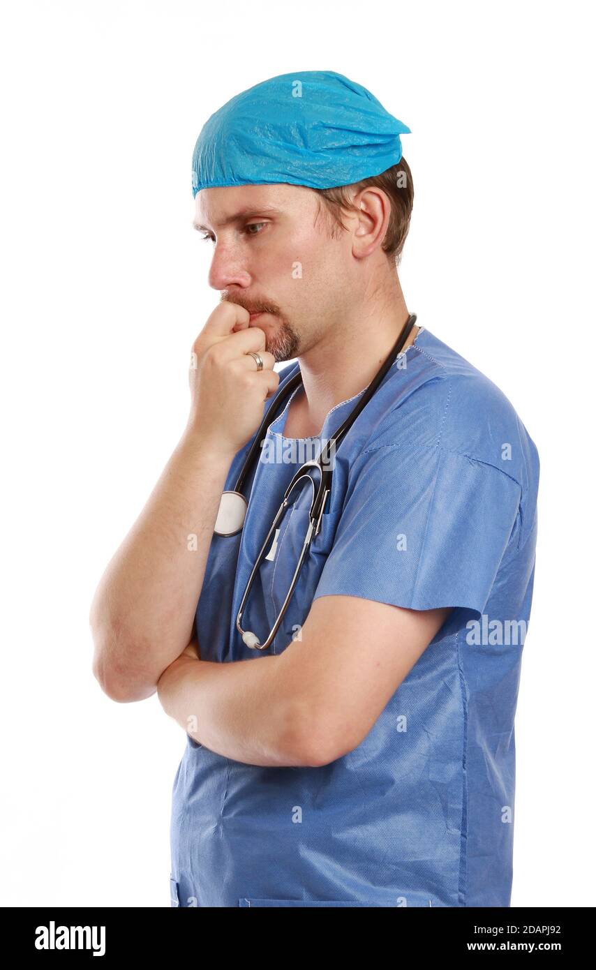 Concerned think hi-res stock photography and images - Alamy