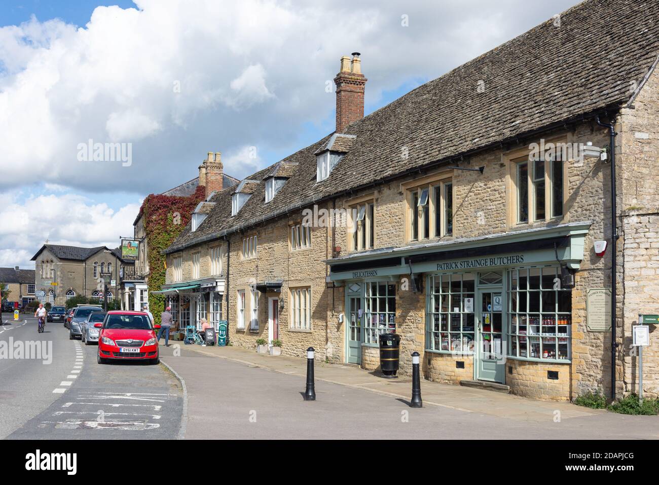 Bridge Street, Bampton, Oxfordshire, England, United Kingdom Stock ...
