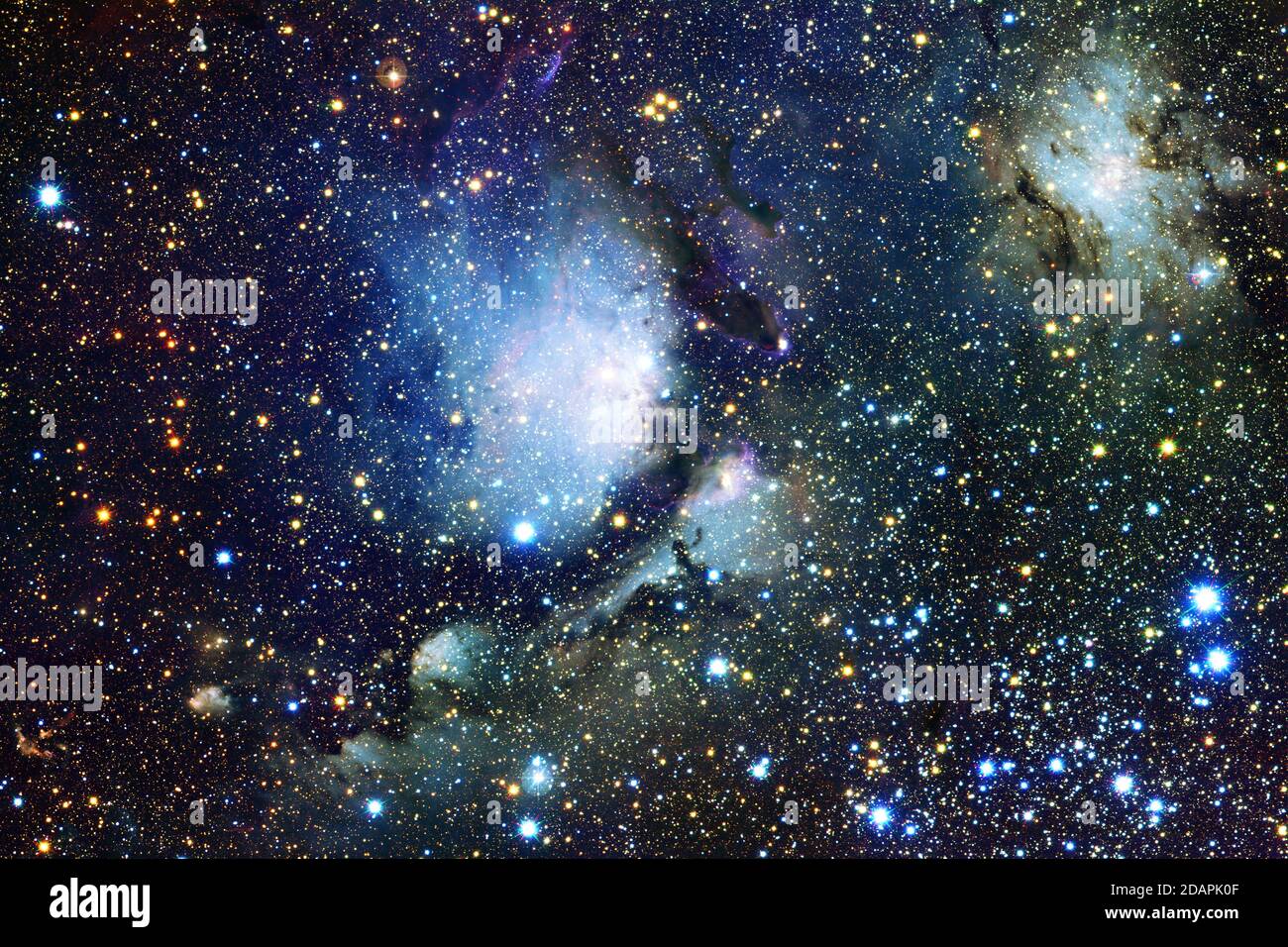 Outer space. Science fiction cosmos. Elements of this image furnished ...