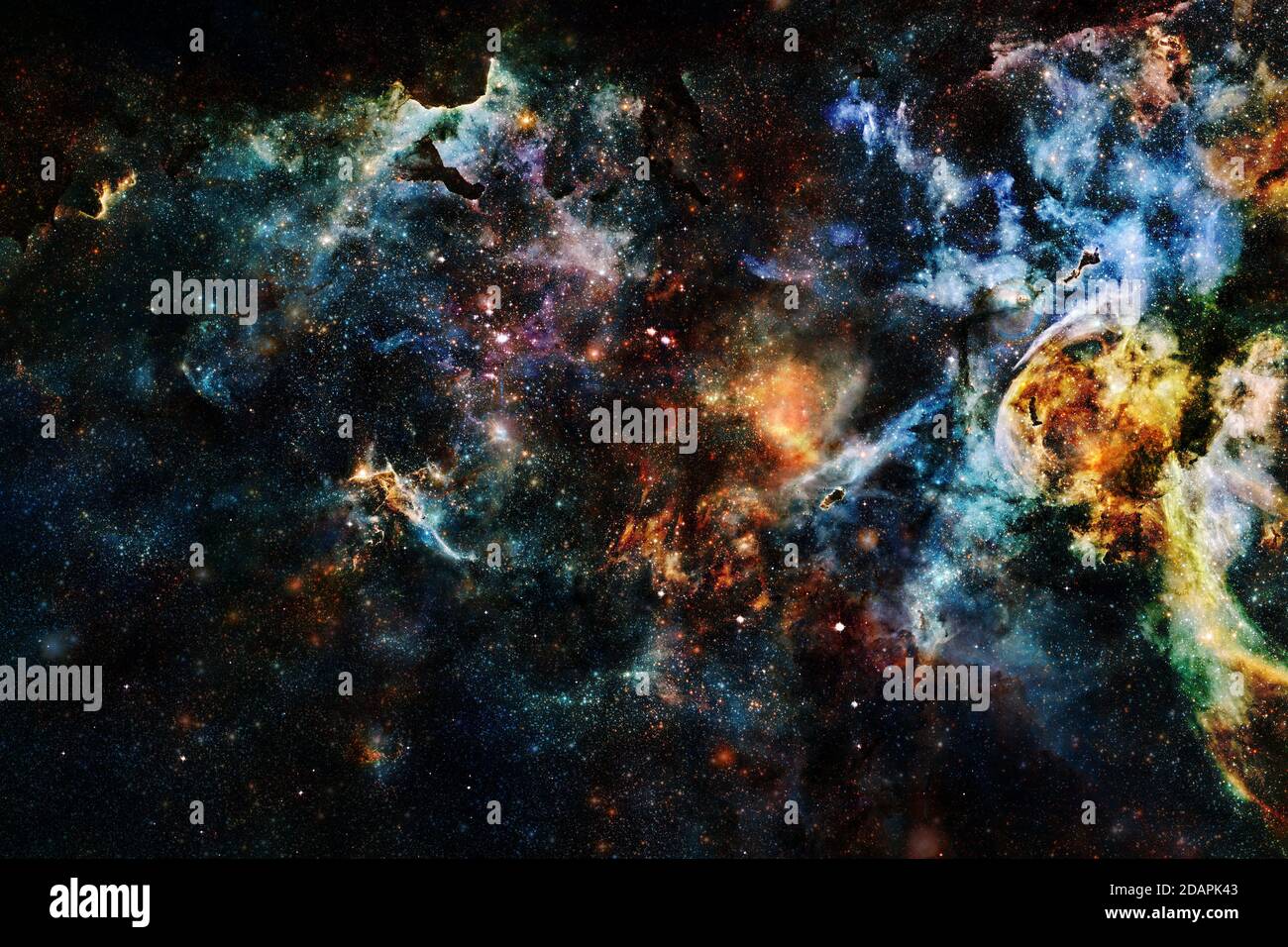 Deep space. Awesome science fiction render. Elements of this image ...