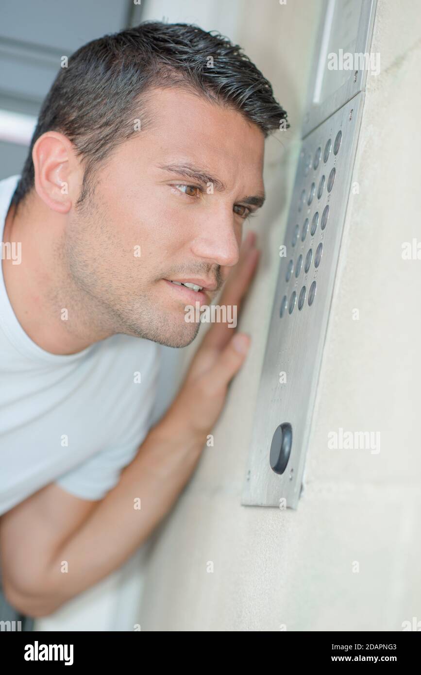Neighbour talking hi-res stock photography and images - Alamy