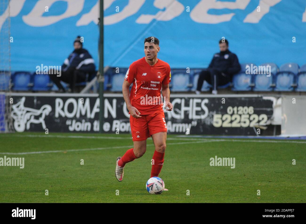 Leyton Orients Daniel Happe during the Sky Bet League 2 match between ...