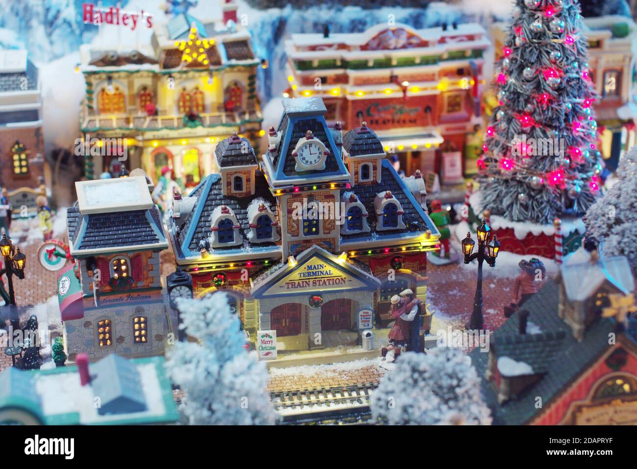 christmas background with christmas decorations 2021 Stock Photo - Alamy