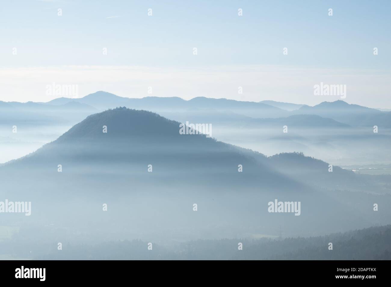 Mystical atmosphere with fog hi-res stock photography and images - Alamy