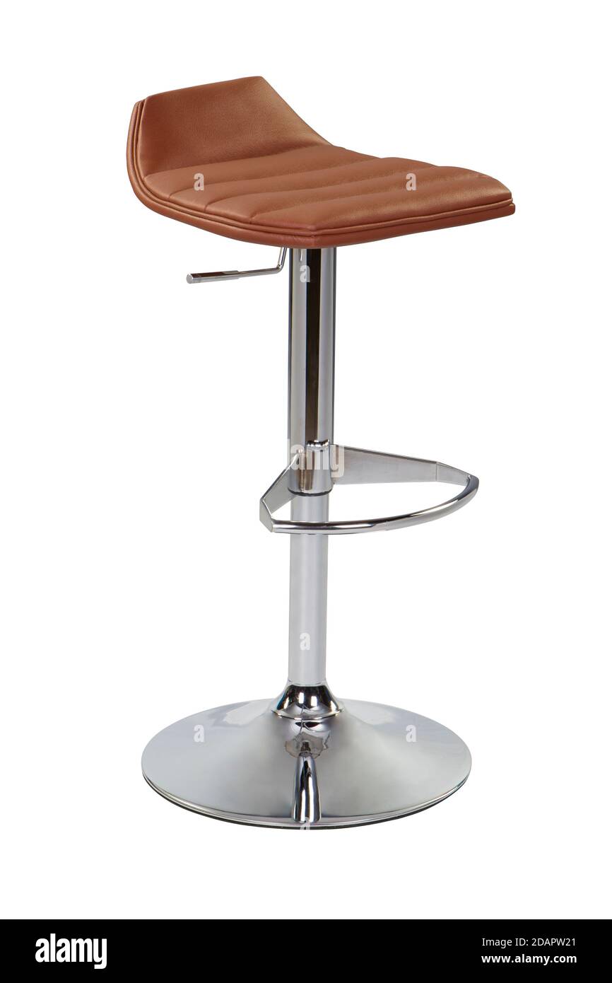 Bar counter round chair Cut Out Stock Images & Pictures - Alamy