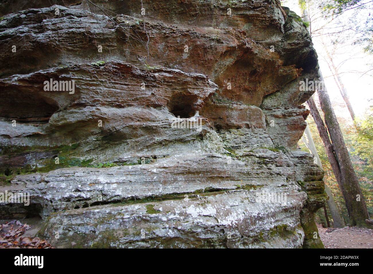 Rockhouse, Hocking Hills State park, Ohio Stock Photo - Alamy