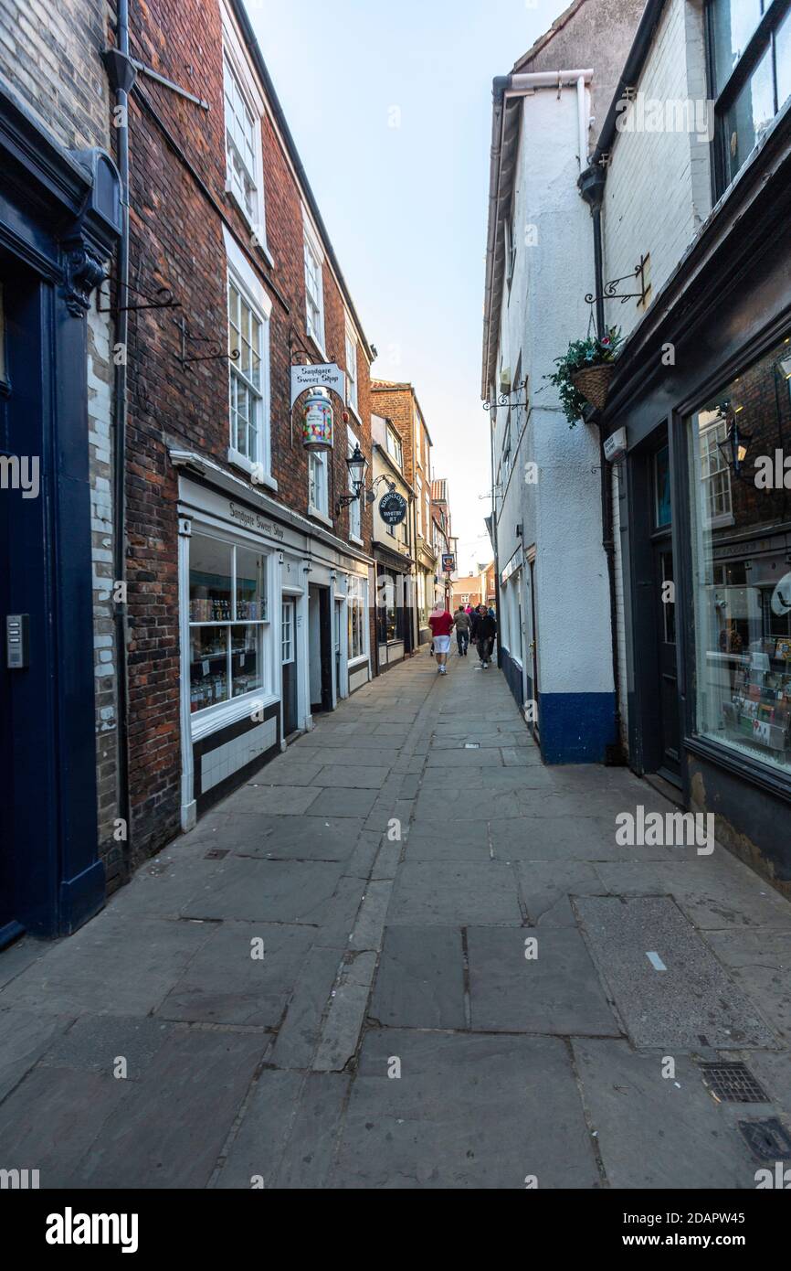 Church st, Whitby, North Yorkshire, England, UK Stock Photo - Alamy