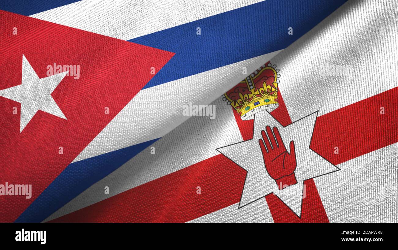Cuba northern ireland flag hi-res stock photography and images - Alamy
