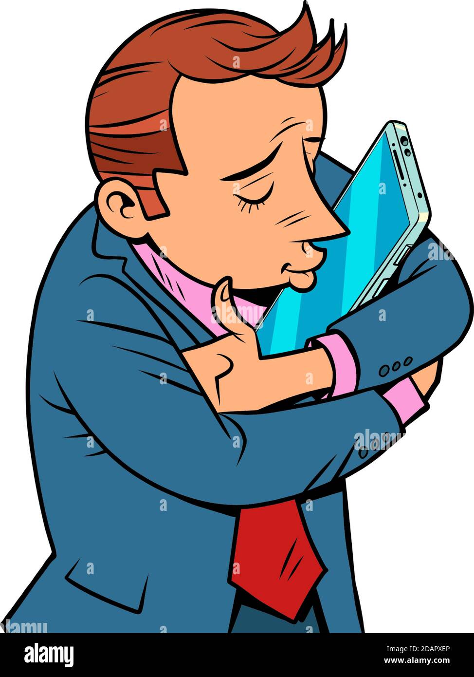 Manager device Stock Vector Images - Alamy