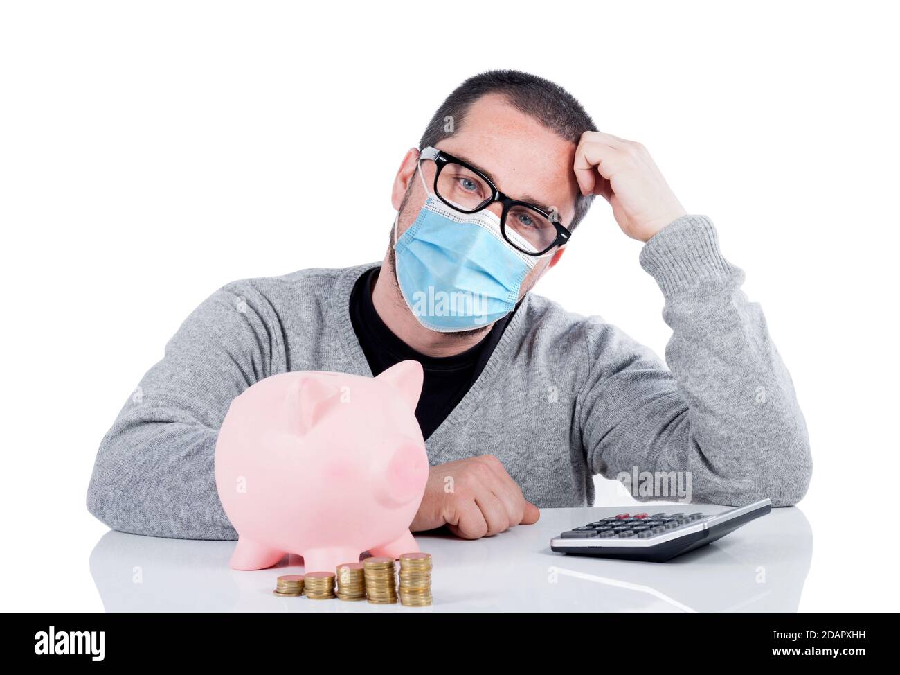 Pig mask man hi-res stock photography and images - Alamy