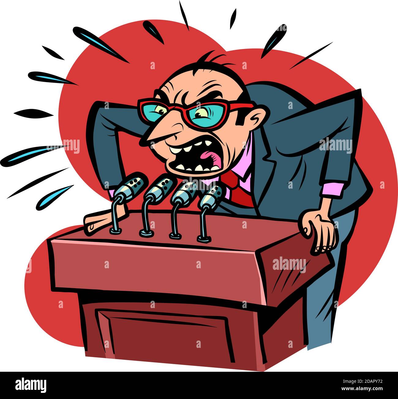 Aggressive discussion hi-res stock photography and images - Alamy