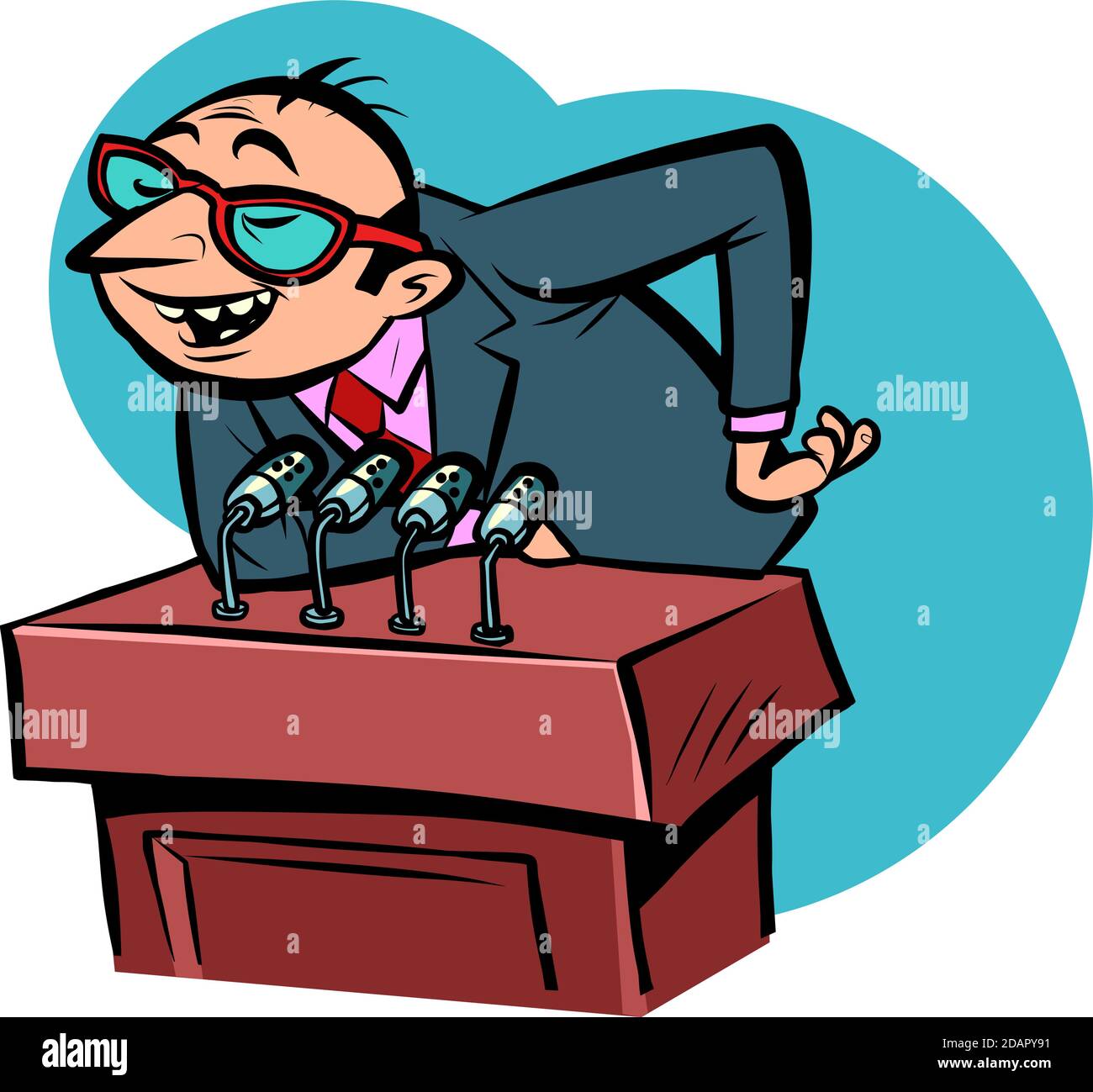 Politician podium Cut Out Stock Images & Pictures - Alamy