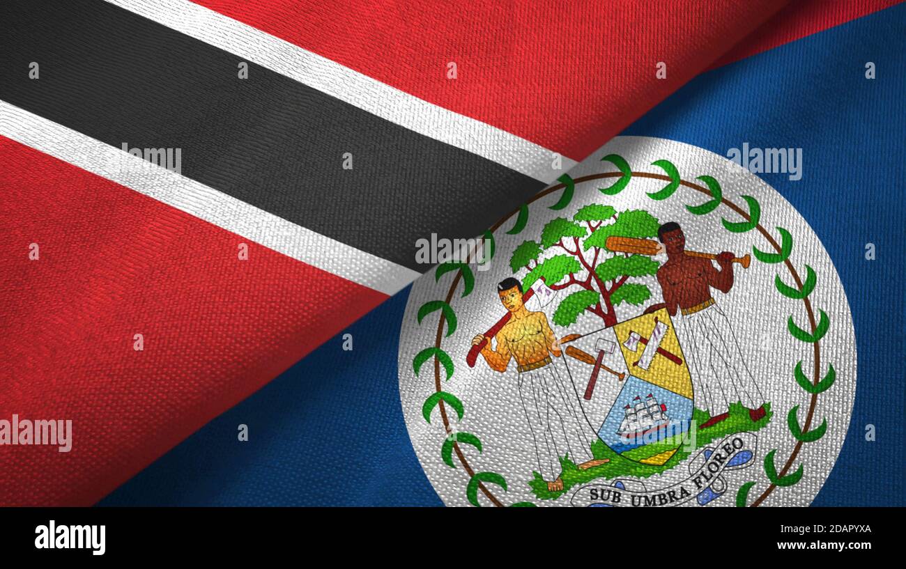 Trinidad and tobago fabric flags hi-res stock photography and images ...