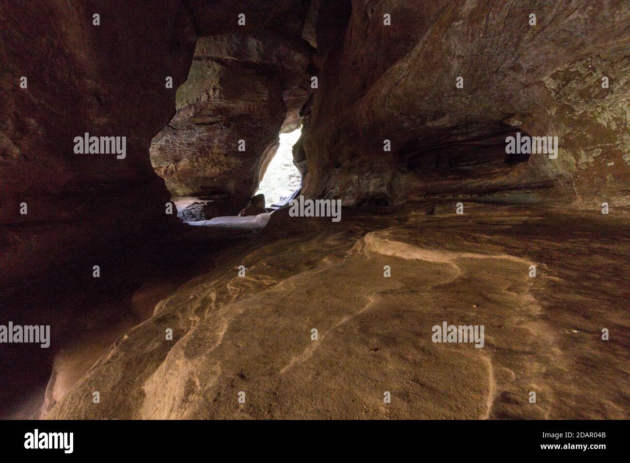 Rockhouse, Hocking Hills State park, Ohio Stock Photo - Alamy