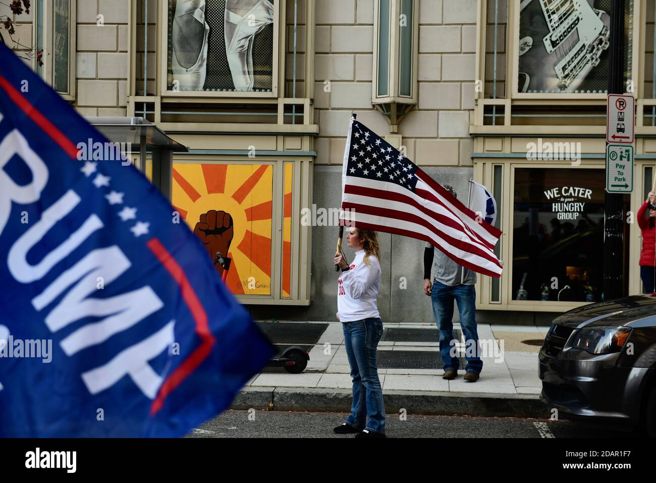 Trump maga rally hi-res stock photography and images - Alamy