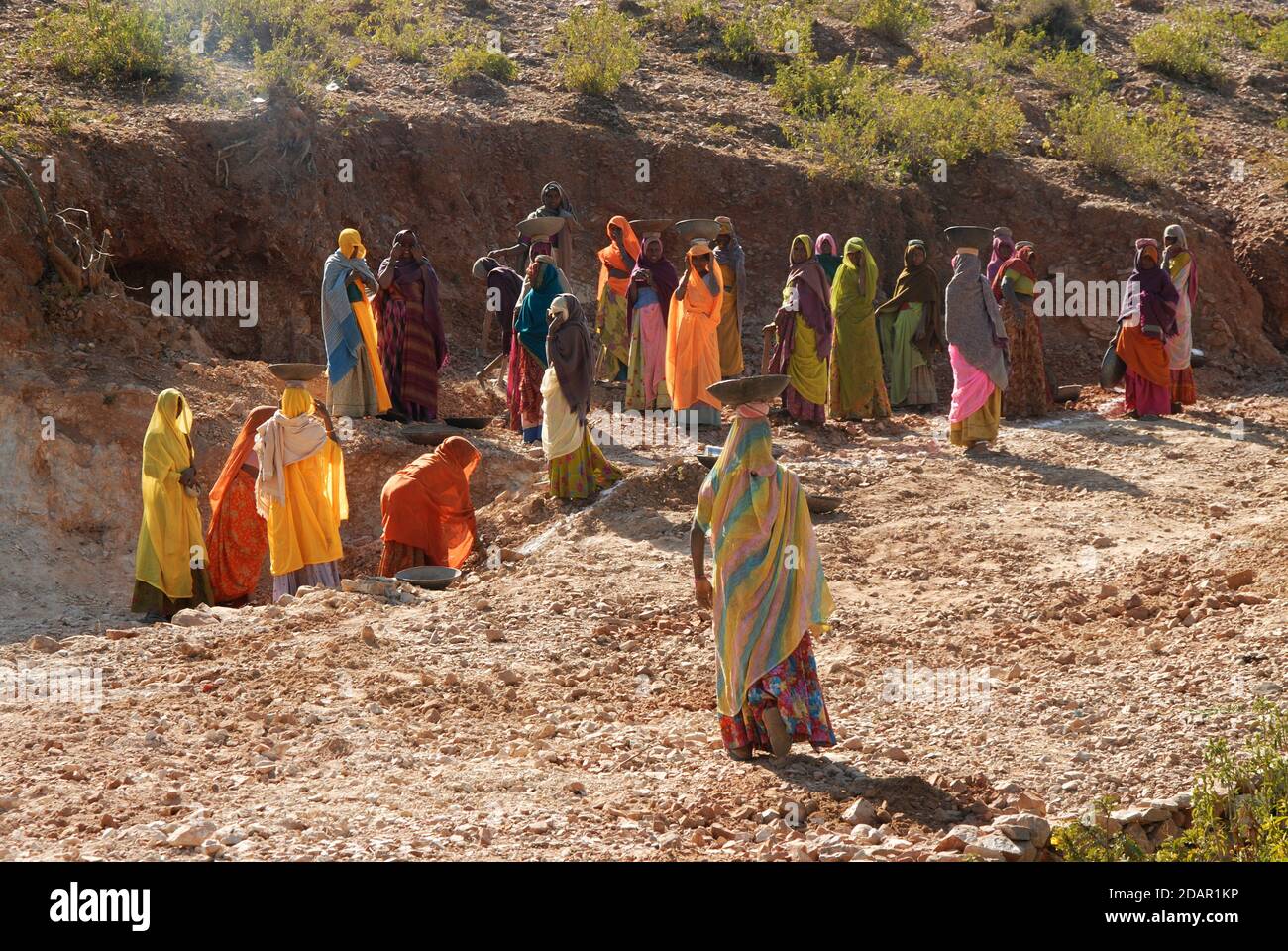 Women workers,Rajasthan, India Stock Photo - Alamy