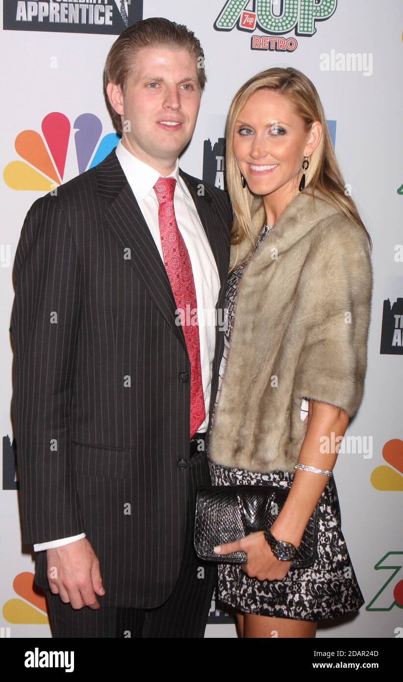 Eric Trump and Lara Yunaska attend NBC's "The Celebrity Apprentice ...