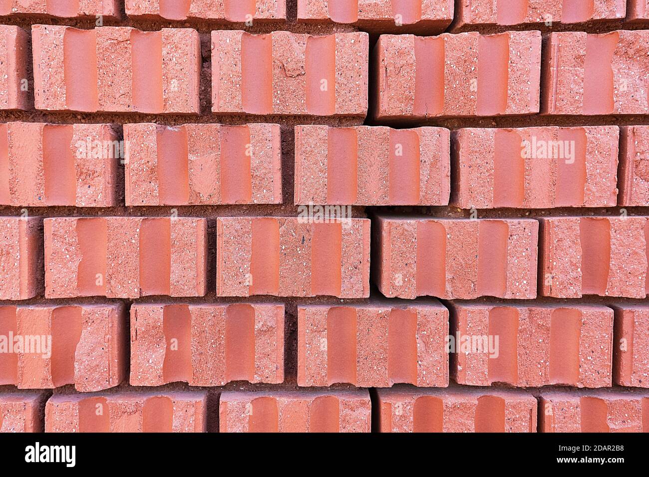 Wall, Wall of red bricks, Background picture, Germany Stock Photo - Alamy