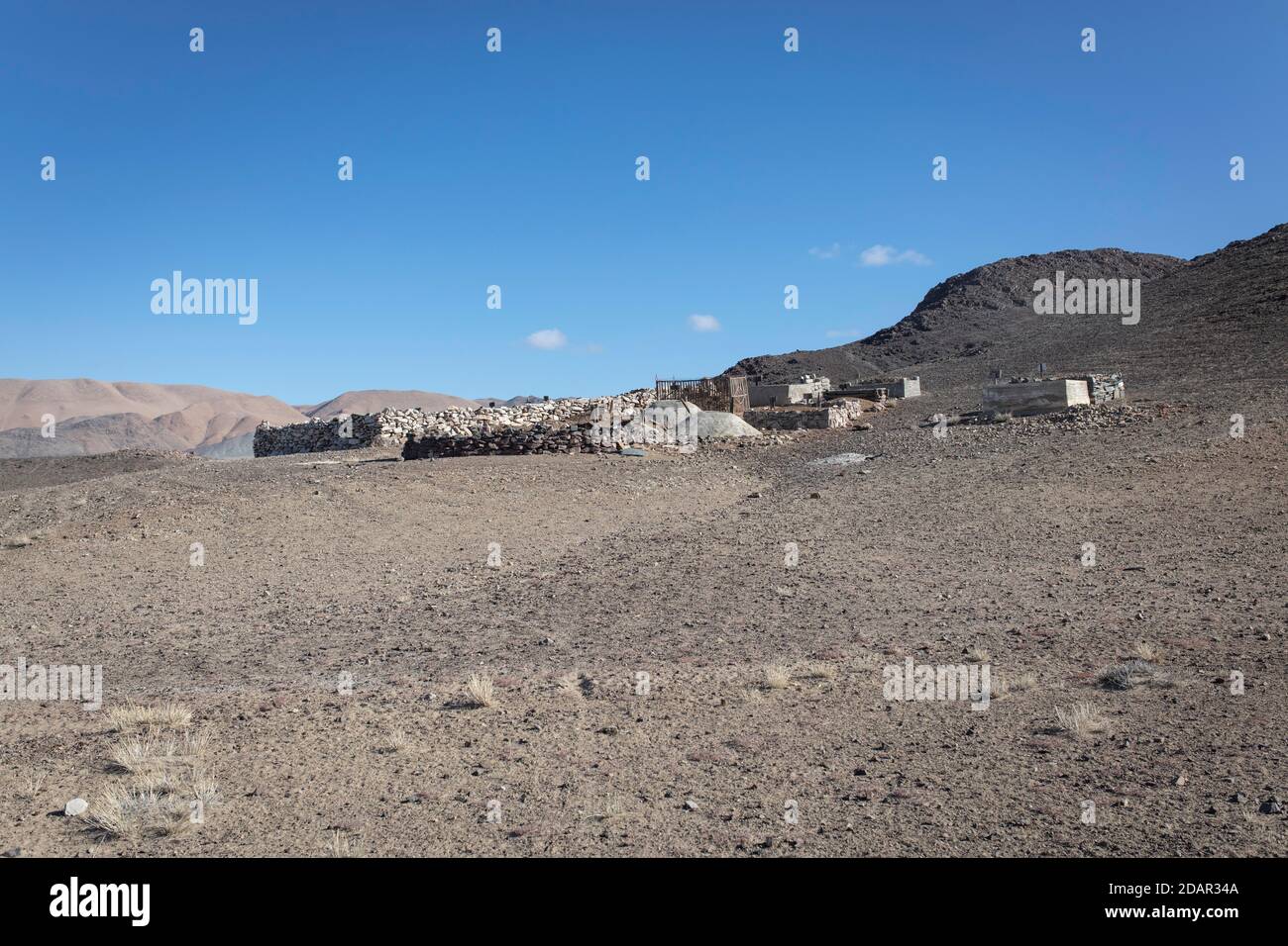 Cemetery, Altai Mountains, Olgii Province, Mongolia Stock Photo - Alamy