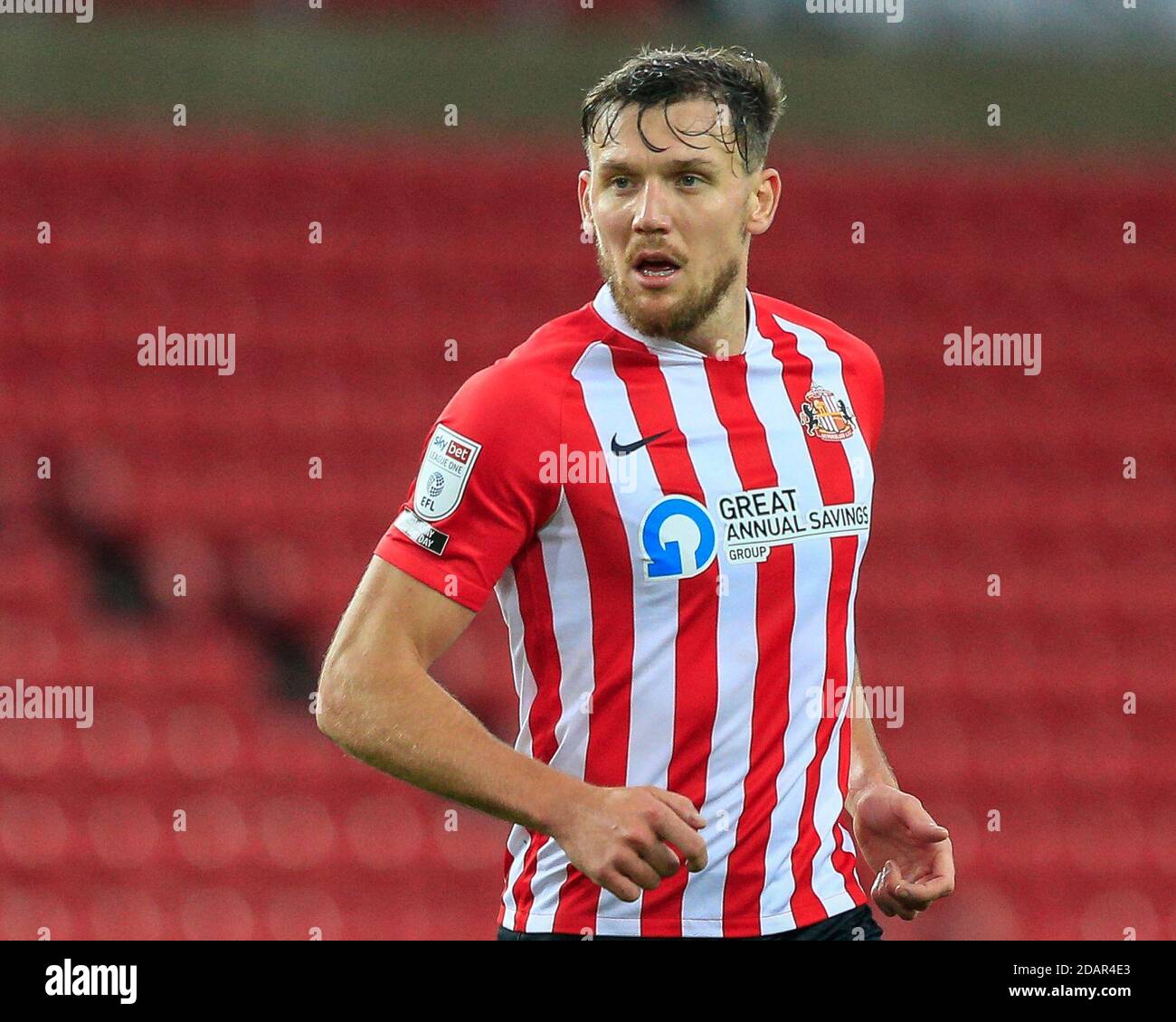 Charlie Wyke #9 of Sunderland in action Stock Photo - Alamy