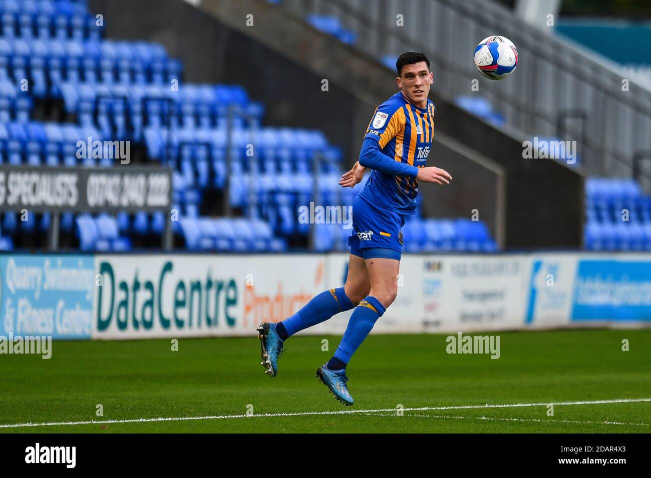 Matthew Millar #14 of Shrewsbury Town in action Stock Photo - Alamy