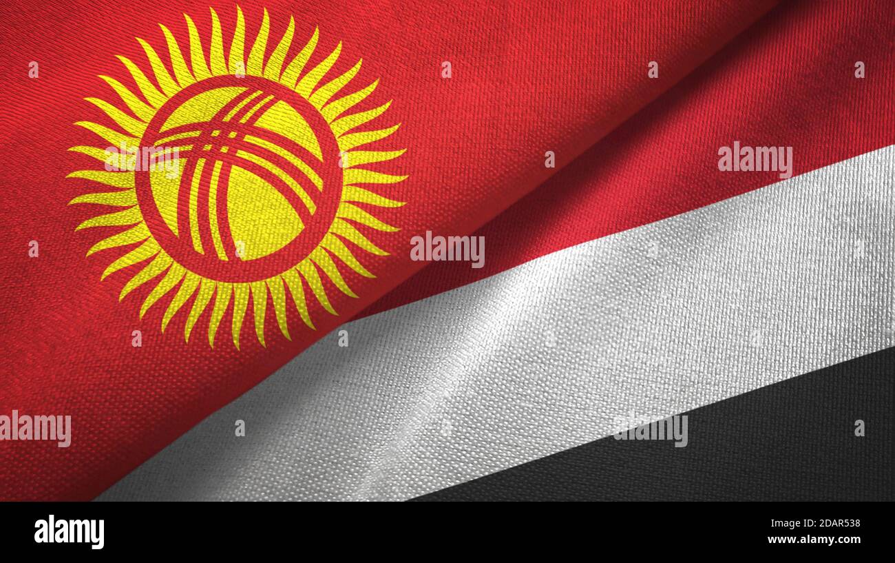 Yemen kyrgyzstan flag hi-res stock photography and images - Alamy