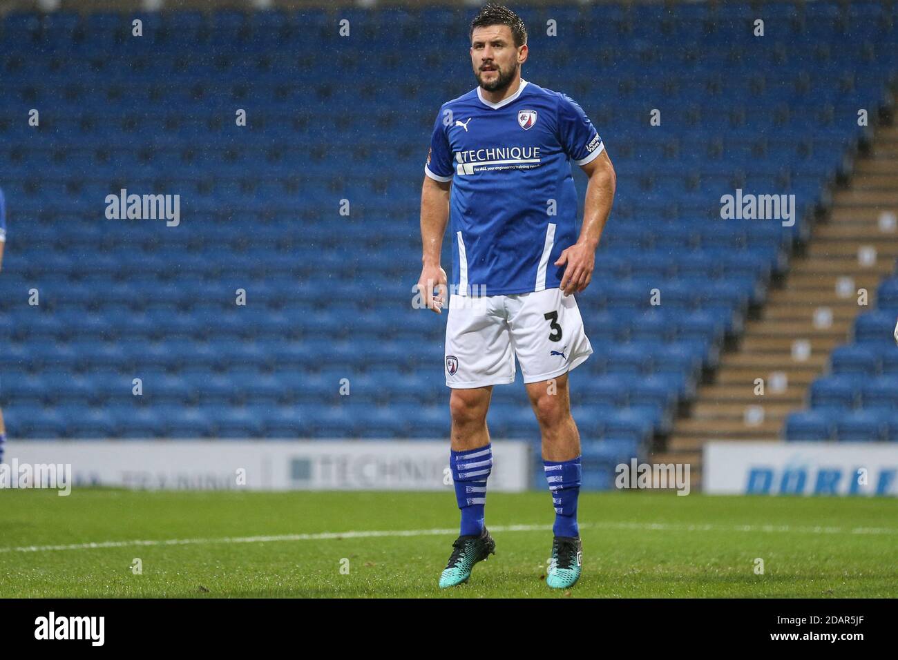 David Buchanan #3 of Chesterfield during the game Stock Photo - Alamy