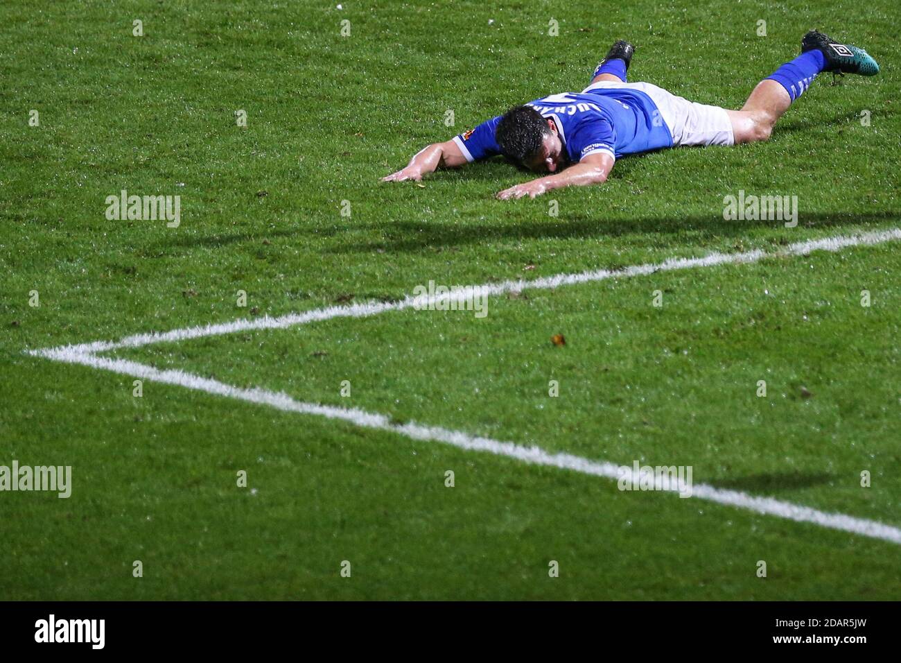 David Buchanan #3 of Chesterfield reacts to his shot that misses the ...