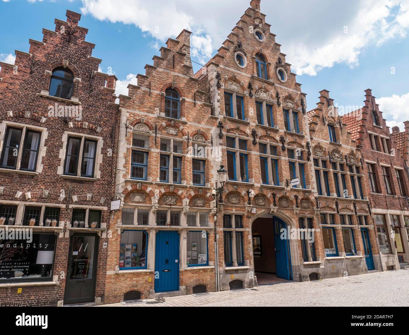 Medieval buildings, Bruges, Flanders, Belgium Stock Photo - Alamy