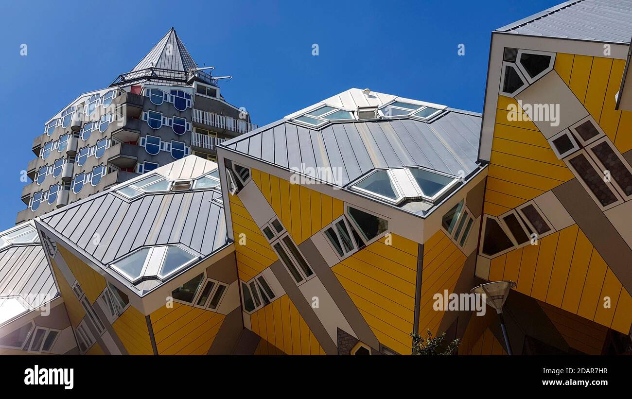Rotterdam pencil building hi-res stock photography and images - Alamy