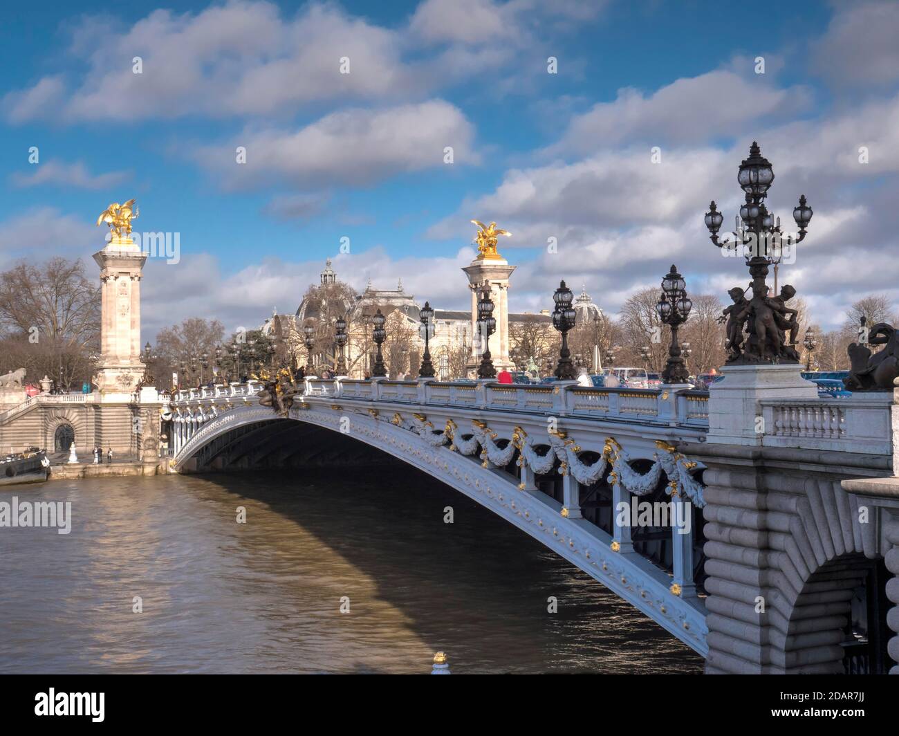 Pont Alexandre III Bridge over the Seine, Paris, France Stock Photo - Alamy