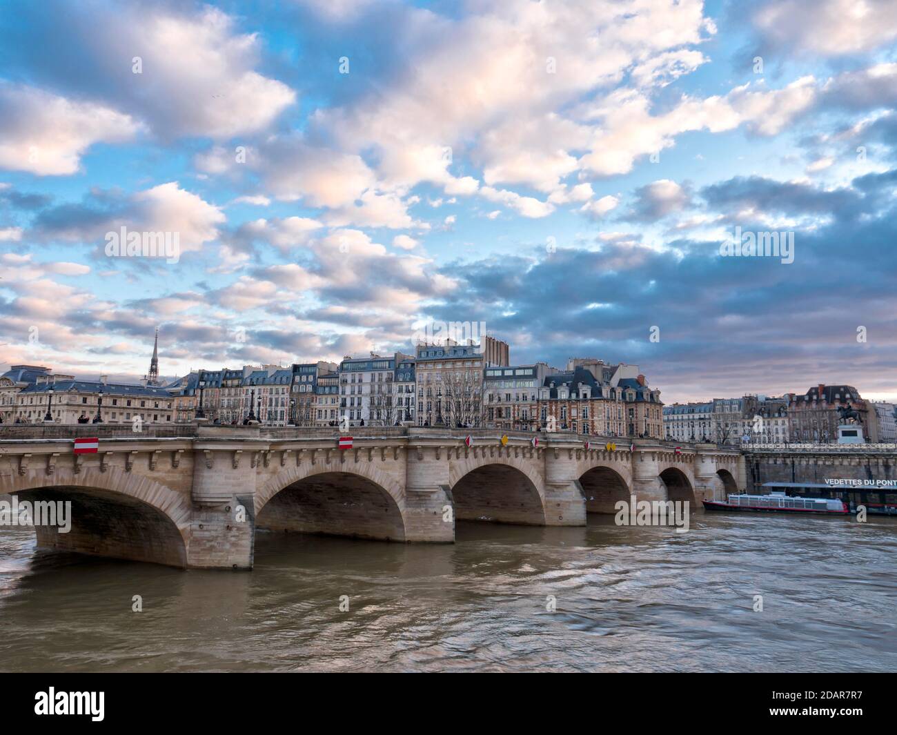Pont Neuf Bridge and River Seine, Paris, France Stock Photo - Alamy