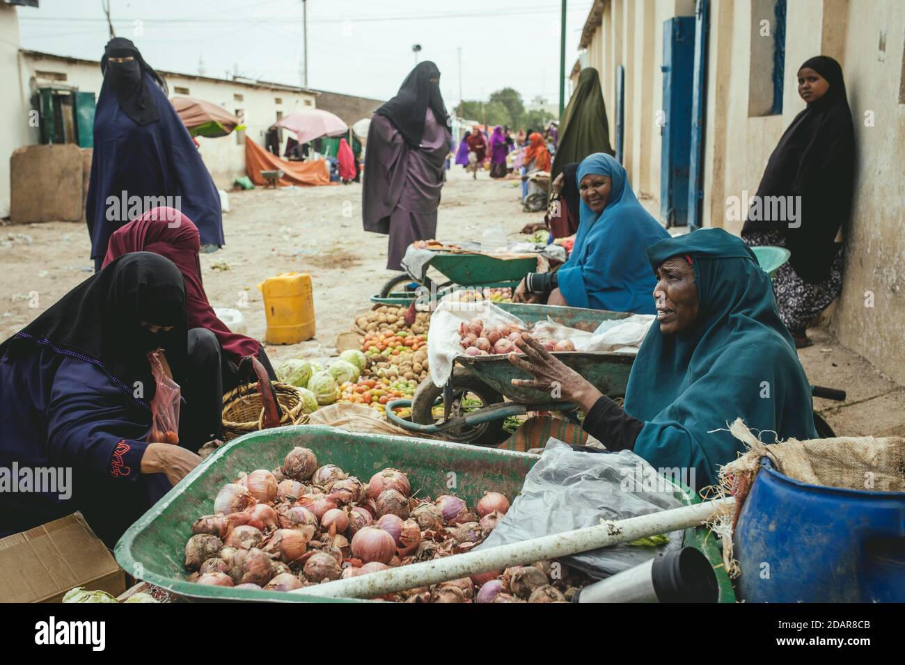 Market, Erigavo, Sanaag, Somaliland Stock Photo - Alamy