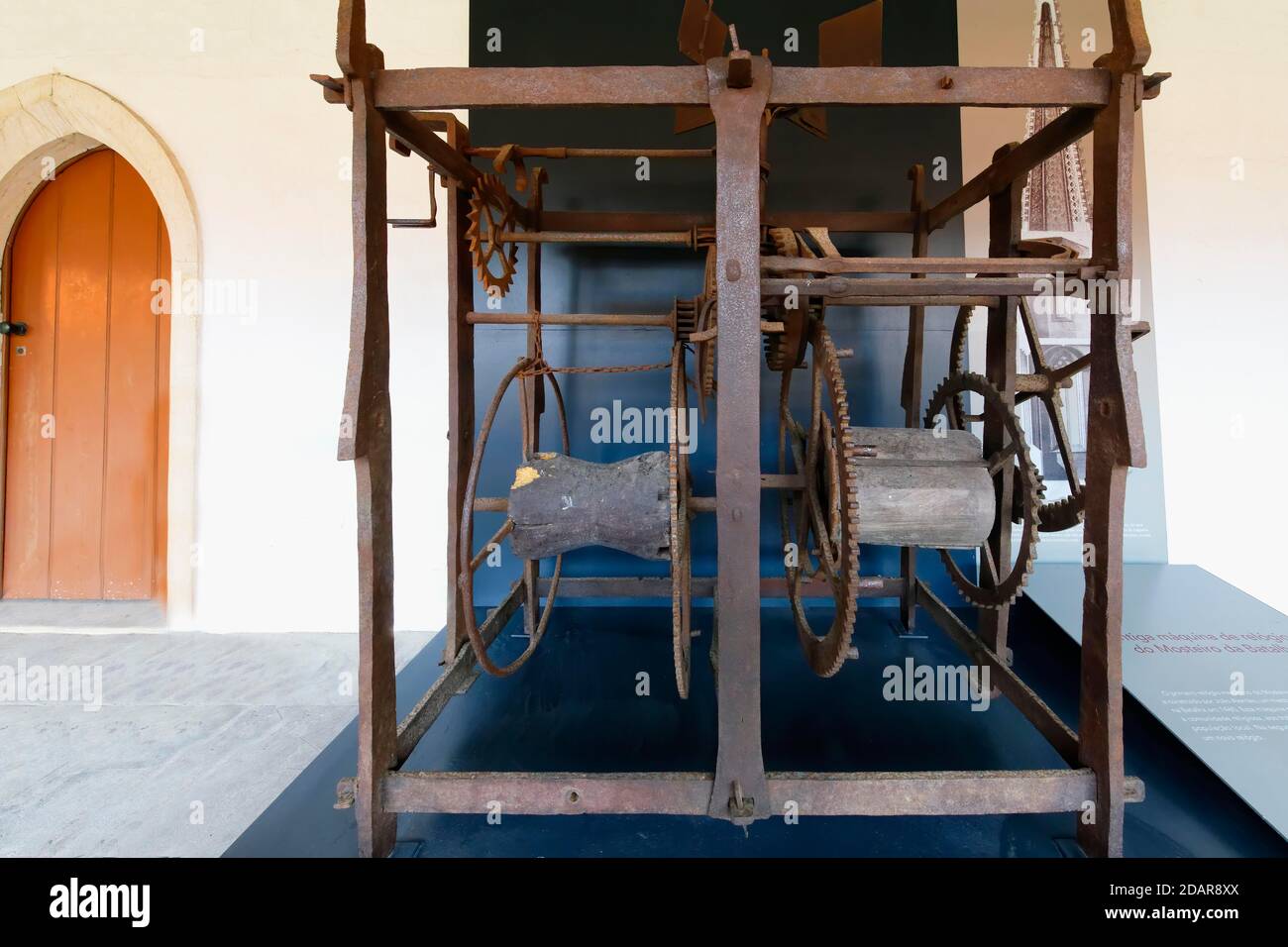 Former clock mechanism of the Dominican Monastery of Batalha or Saint ...