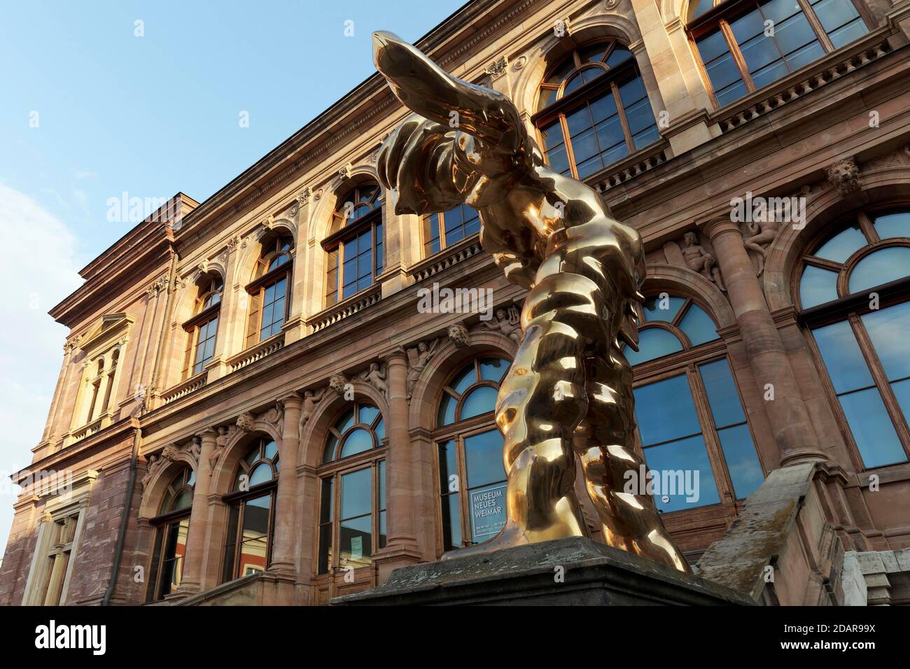 Sculpture Great Spirit by Thomas Schuette, Neues Museum Weimar, Neo ...