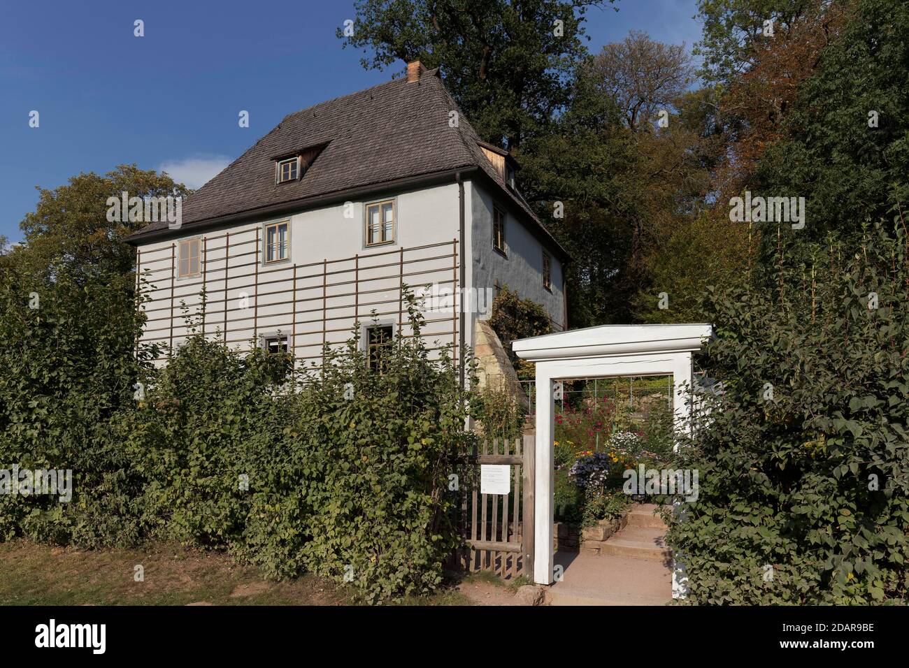 Goethe's garden house, Park an der Ilm, Weimar, Thuringia, Germany ...
