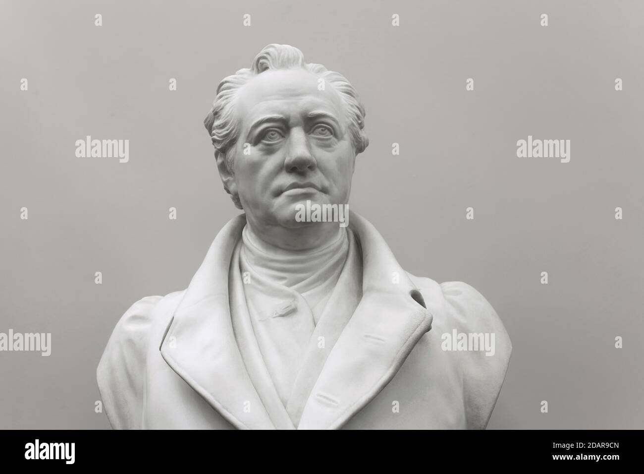 Johann Wolfgang von Goethe, bust of Carl Rumpf, 1896, Goethe and ...
