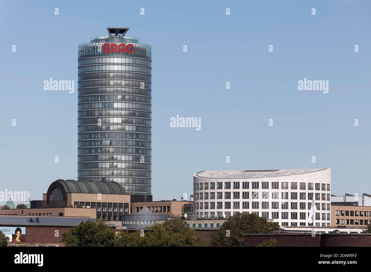 ERGO Tower, formerly (Victoria) Tower, Group Headquarters of the ERGO ...