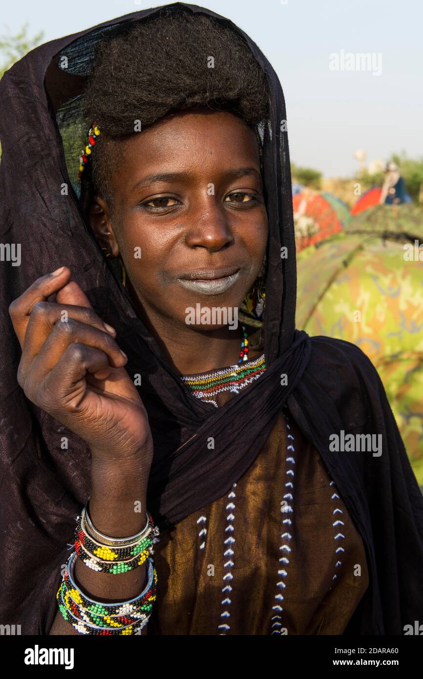 Wodaabe woman niger hi-res stock photography and images - Alamy