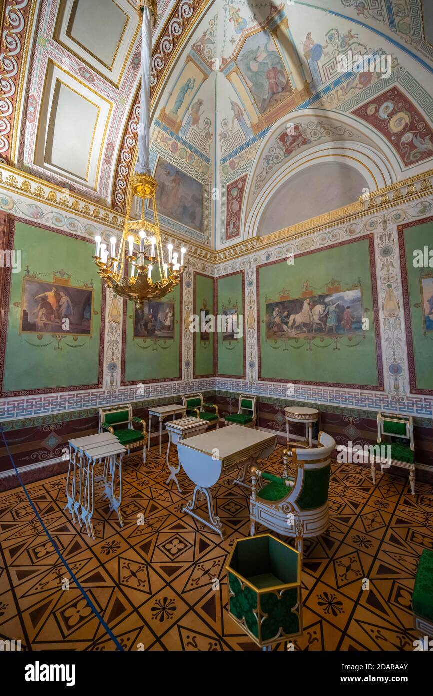 Rooms in the Munich Residence, Munich, Upper Bavaria, Bavaria, Germany ...