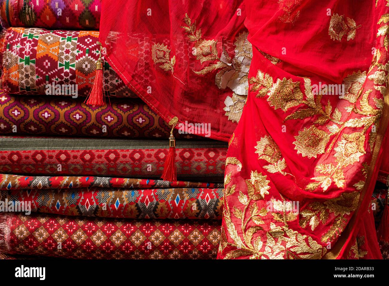 Bagmati fabric hi-res stock photography and images - Alamy