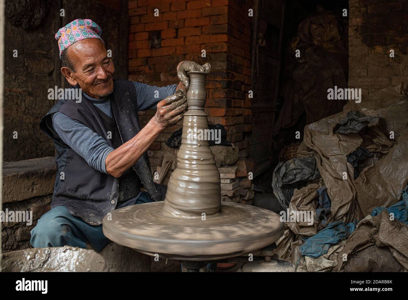 Travel pottery nepal hi-res stock photography and images - Alamy