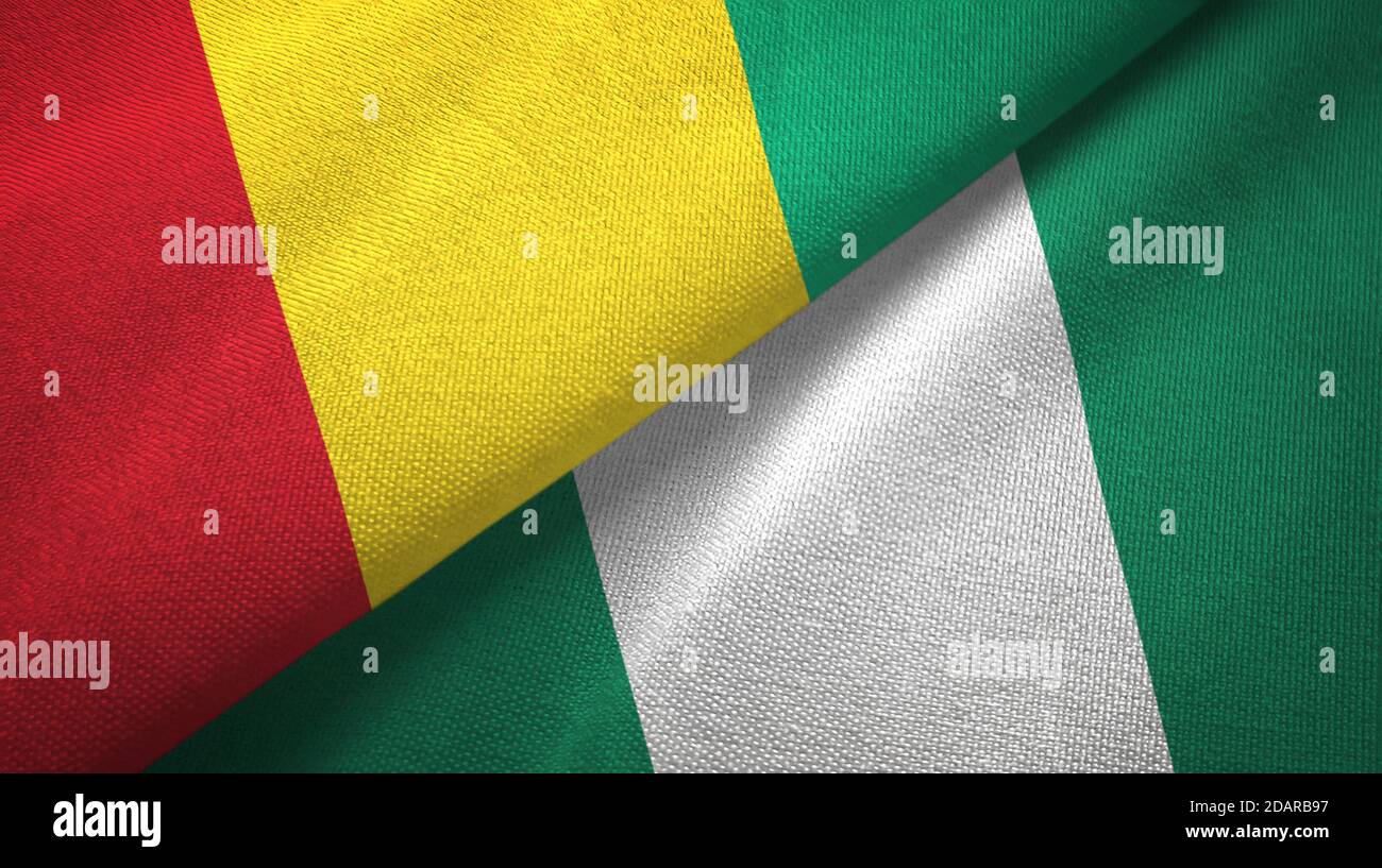 Nigeria guinea flag hi-res stock photography and images - Alamy