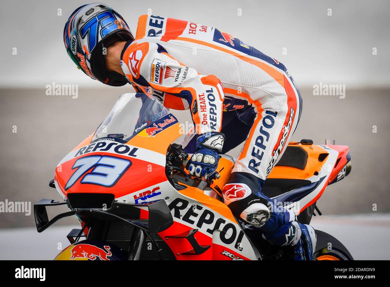 Cheste, Spain. 14th Nov, 2020. Qualify at MotoGP Grand Prix Motul de la ...