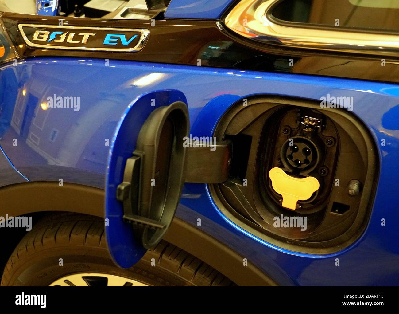 Wilmington, Delaware, U.S.A - October 5, 2019 - The charging spot of ...