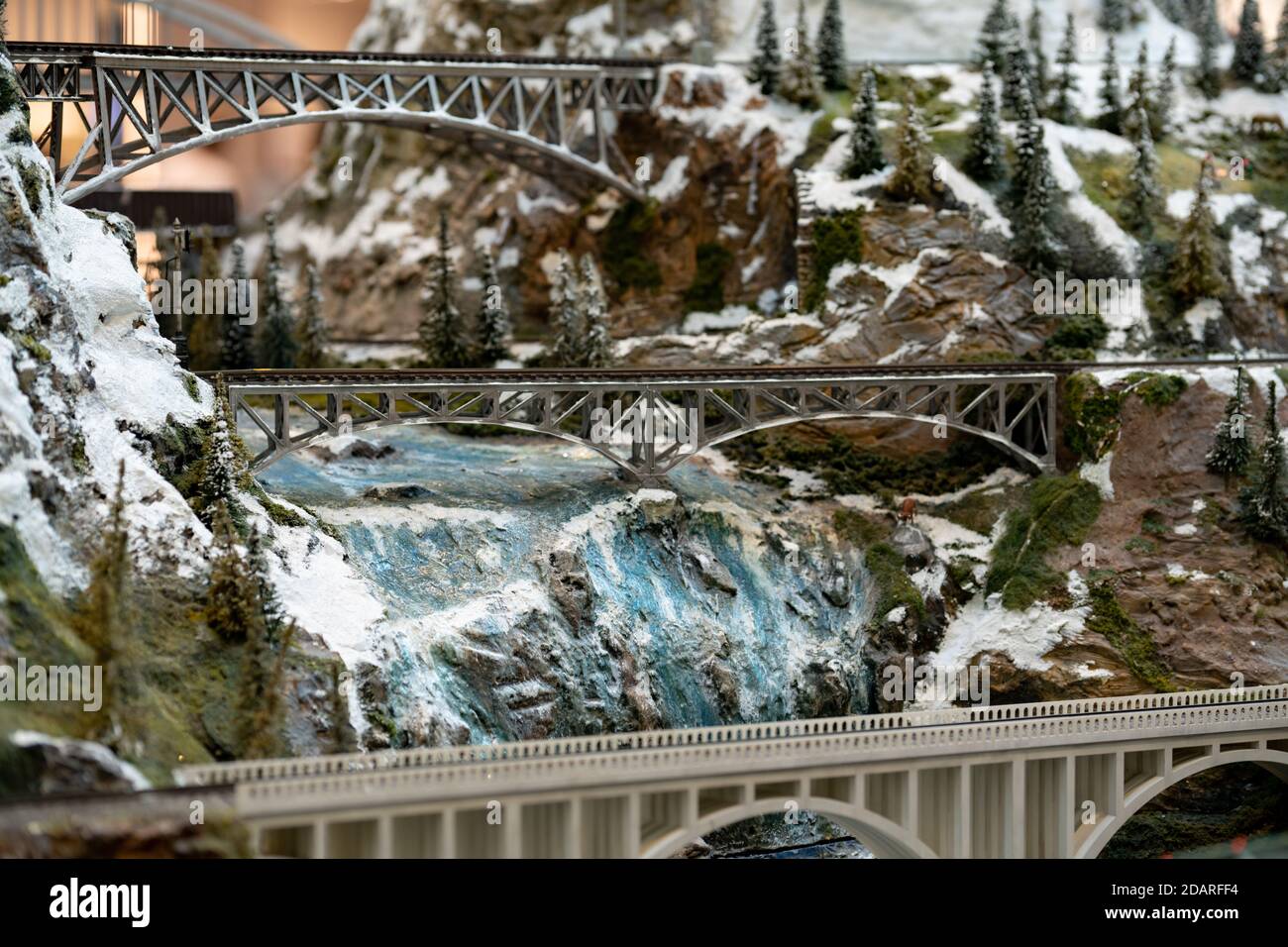 Model Railroad Mountain Scenery Biggest Model Train Museum In North